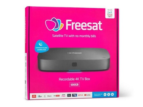 FREESAT Smart Box 4K Ultra HD PVR 500GB | eBay