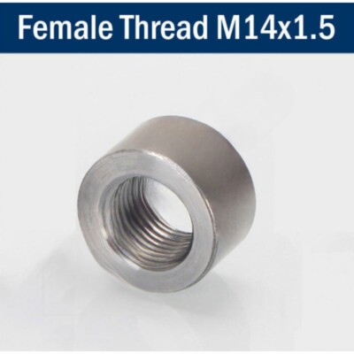 Steel Metric Female Thread Weld On Weld In Welding M14 M14x1.5 Fitting ...
