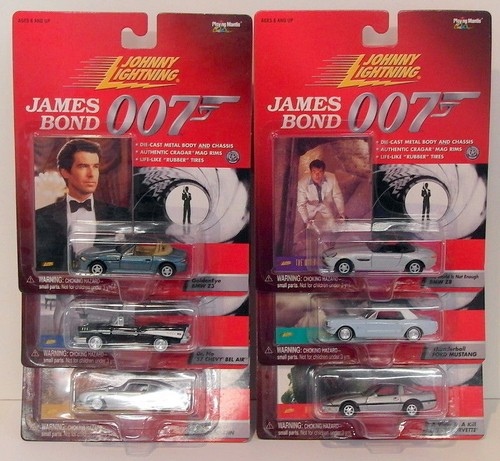 Johnny Lightning 1/64 Scale 261-02 - James Bond 007 Set Of 6 Models | eBay