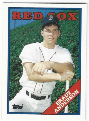 BRADY ANDERSON 1988 TOPPS TRADED XRC INDIANS ORIOLES K2 | eBay