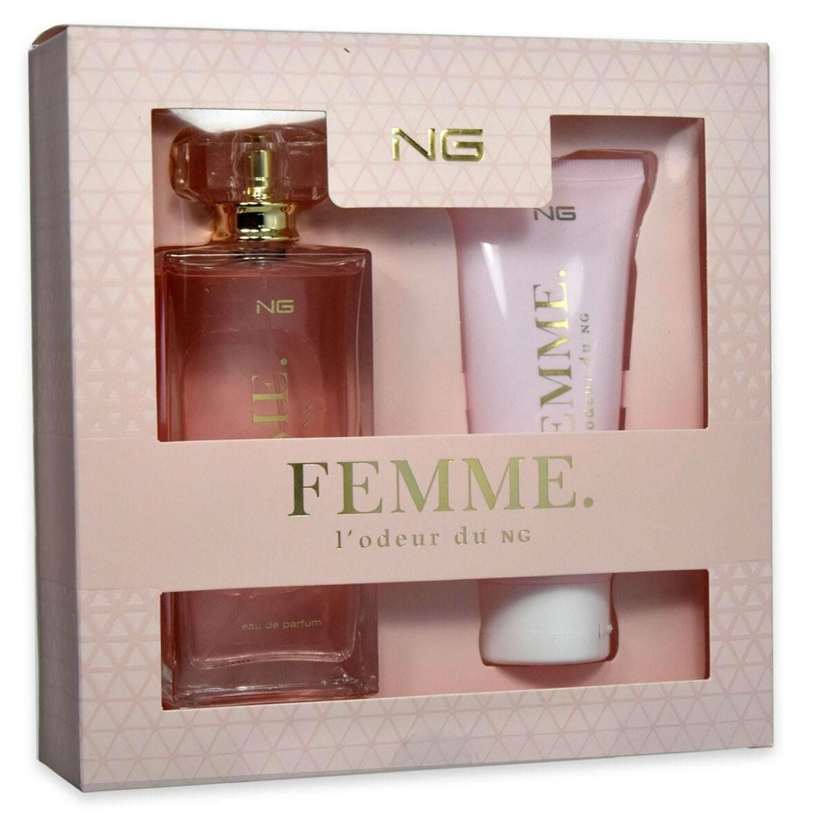 NG Femme L'Odeur du Ng Giftset 100 ml Eau de Parfum + 100 ml Shower Gel ...