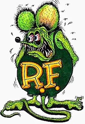 2-PACK BIG DADDY ED ROTH HOT ROD RAT FINK MOTORCYCLES TOOLS GUNS ...
