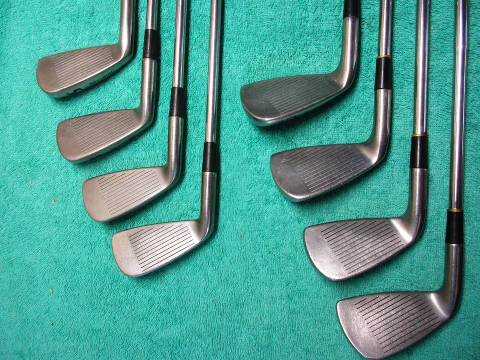 Spalding Tour Edition 2 Thru 9 Irons - Steel Stiff Flex - Mid Size ...