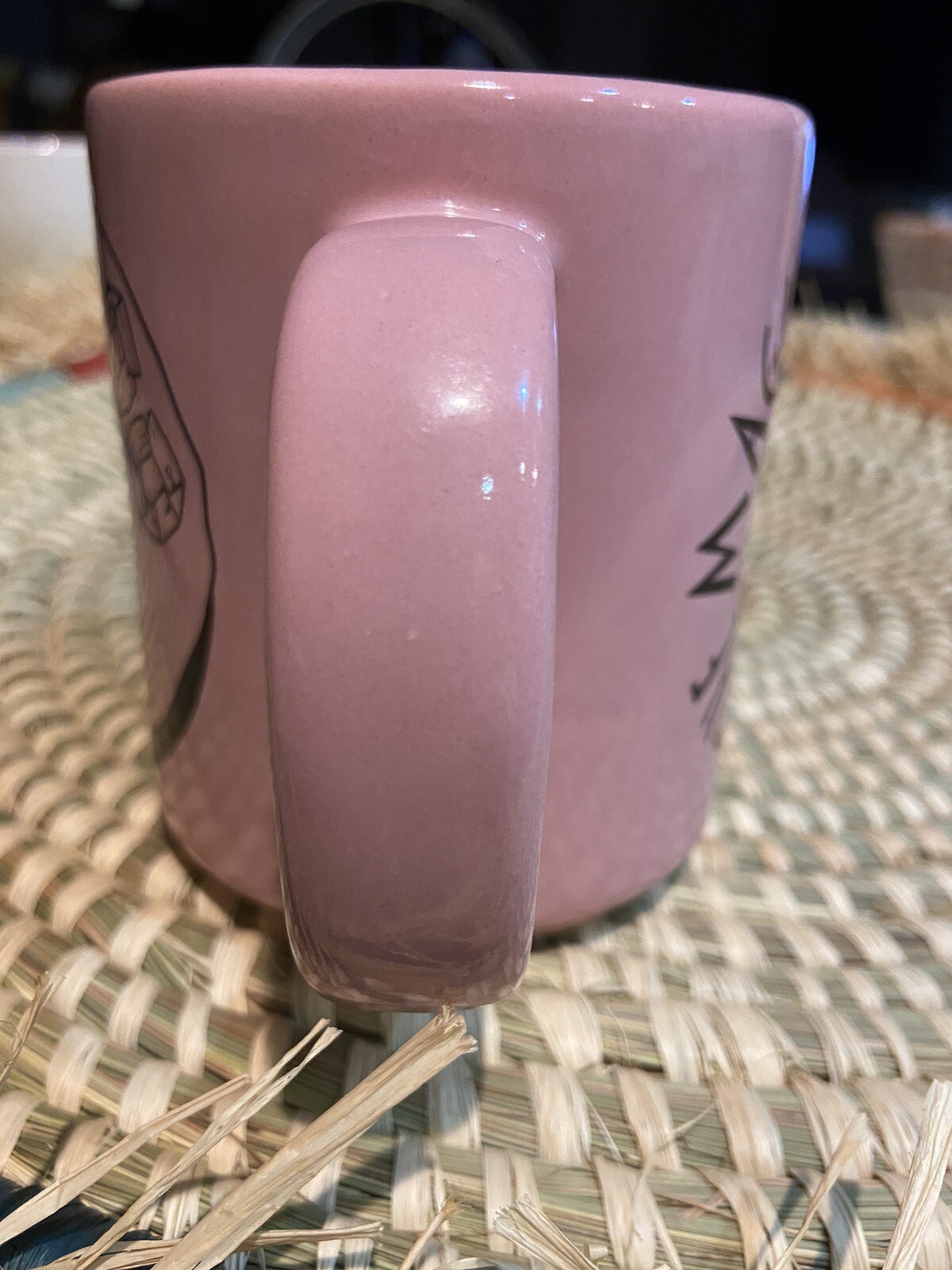 Voodoo Doughnut Donut Coffee Mug The Magic Is In The Hole Pink Cup ...