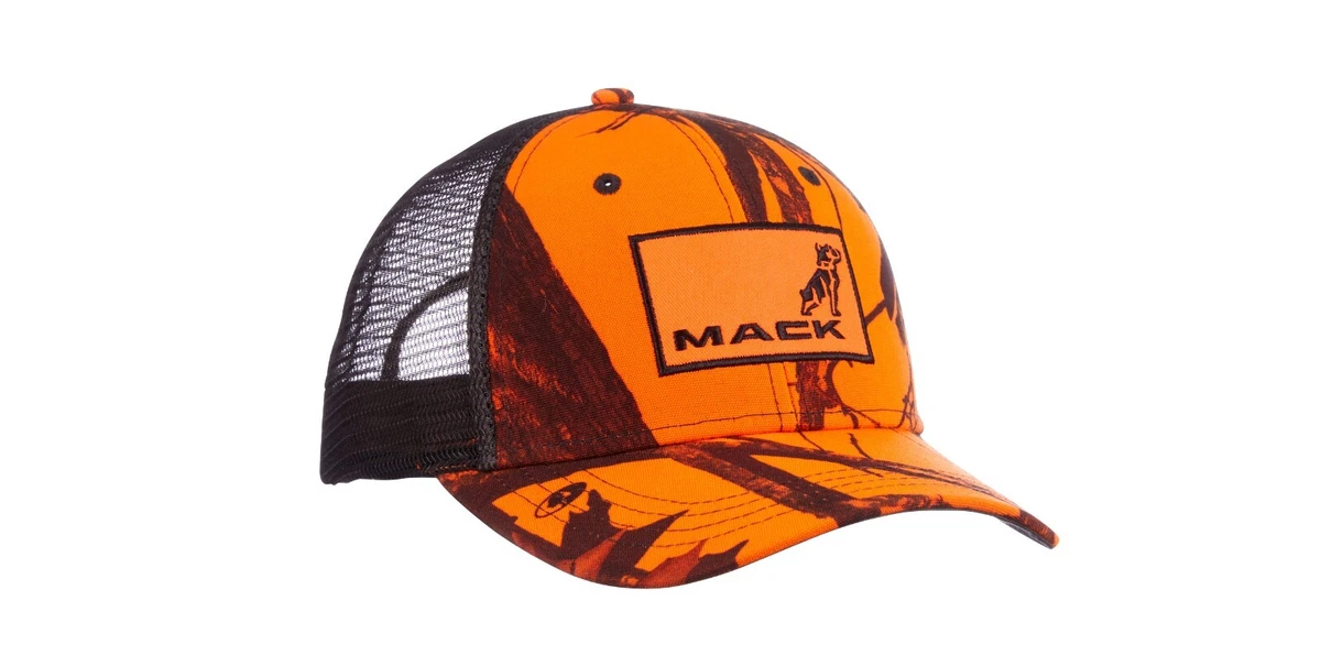Orange Mack Truck Hat