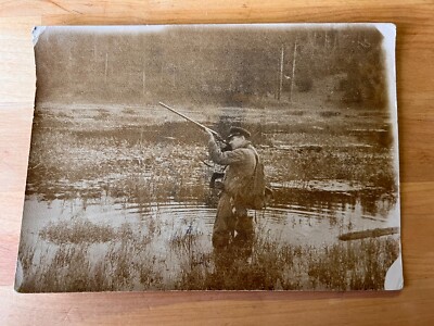 1960s Hunter Weapons Hunting Lake Duck hunting Man Vintage photo | eBay