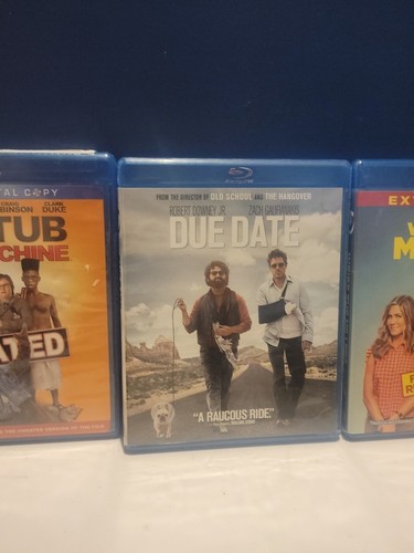 Comedy Blu-ray Bundle 3pk Hot Tub Time Machine, Due Date And We're The ...