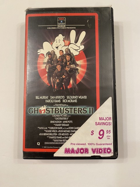 Ghostbusters 2 (VHS, 1992) for sale online | eBay