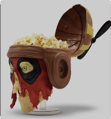 AMC 2024 Deadpool & Wolverine Headpool Popcorn Bucket Sealed. Fast ...