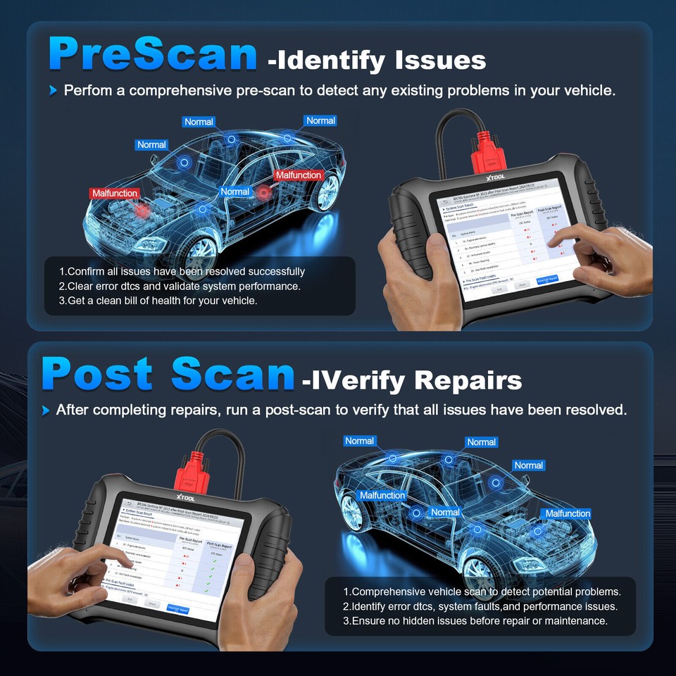 2025 XTOOL IP900 FCA Scanner Car Full Diagnostic Tool Bidirectional E ...