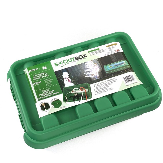 Sockitbox Electrical Boxes - Weatherproof Indoor Outdoor Power Cord ...