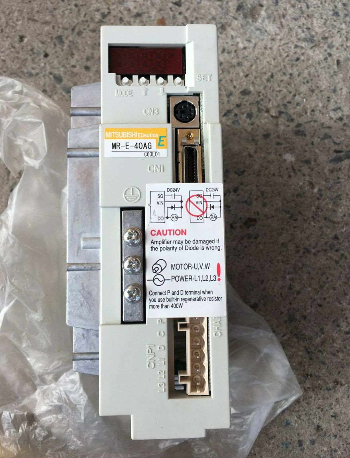 1PCS MR-E-40AG MRE40AG Used Mitsubishi servo drive Free Shipping | eBay