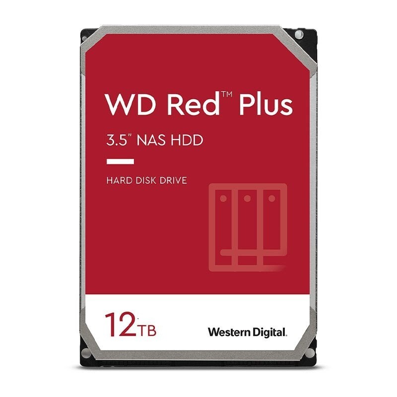 Western Digital WD120EFBX WD Red Plus 12TB 3.5" NAS HDD SATA3 7200RPM ...