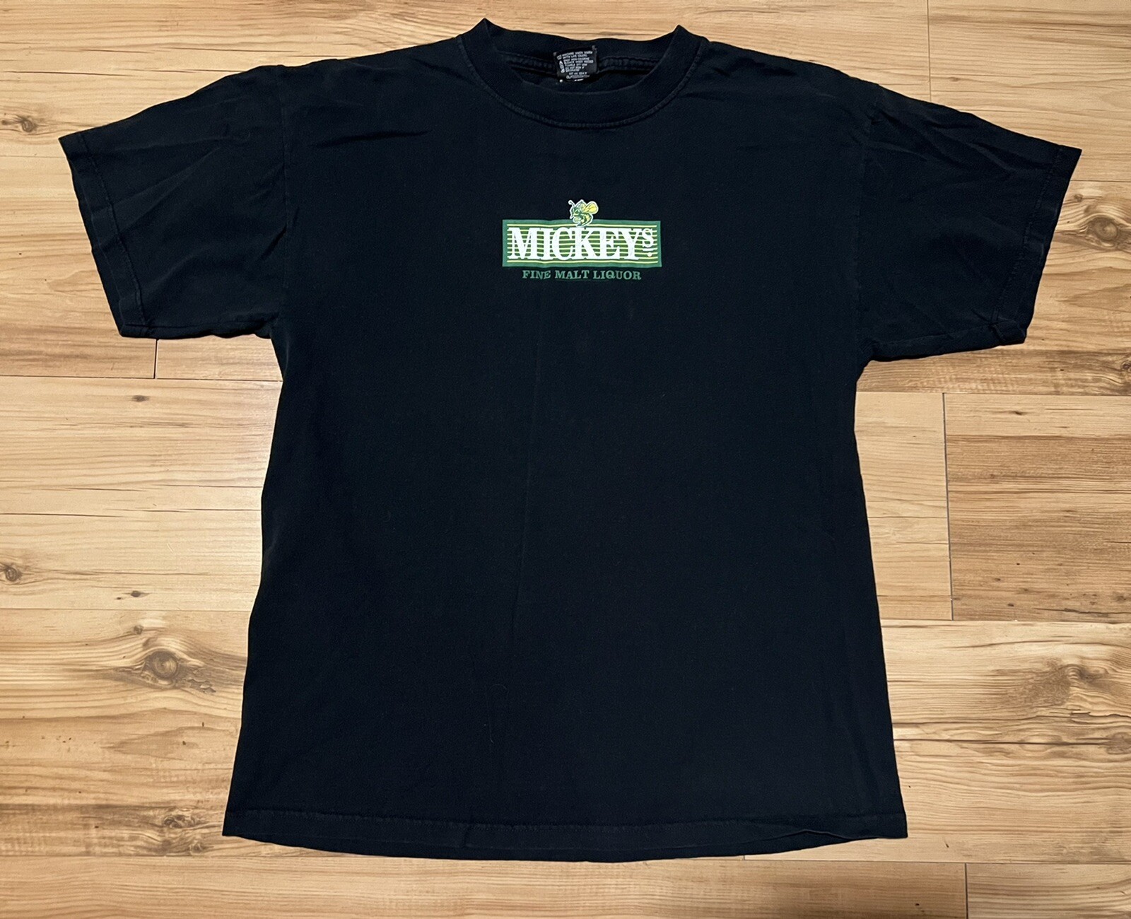 Vintage 2000s Mickeys Fine Malt Liquor Double Sided P… - Gem