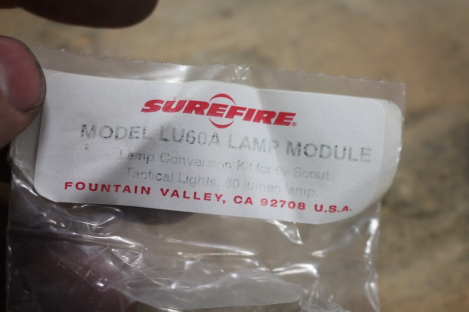 NEW SUREFIRE LU60A INCANDESCENT LAMP MODULE | eBay