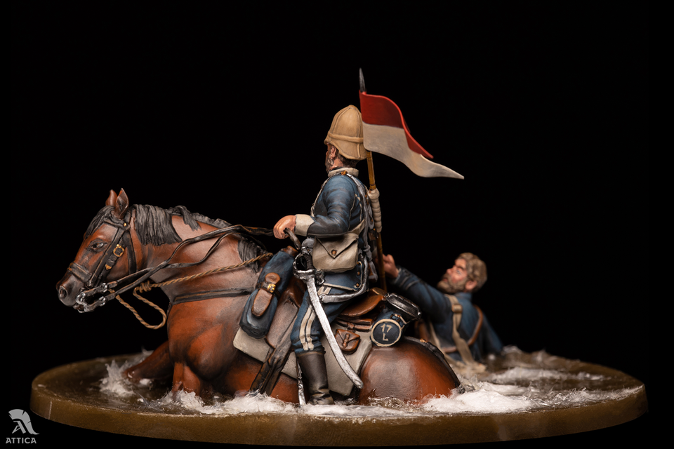 British 17th Lancers Upoko River Zulu 54mm Painted Toy Soldier Pre-Sale ...