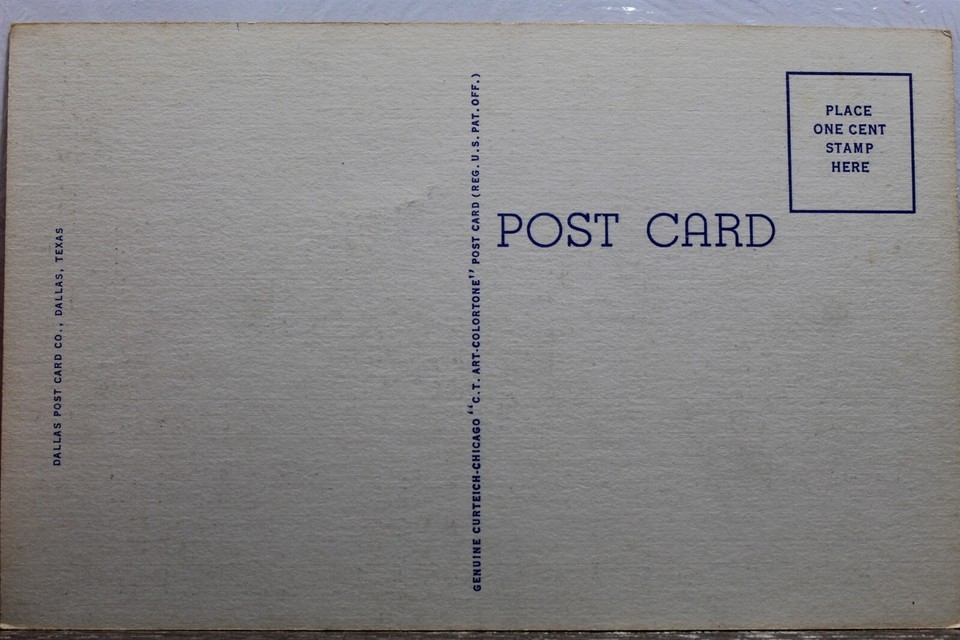 Texas TX Dallas Munger Place Home Postcard Old Vintage Card View ...