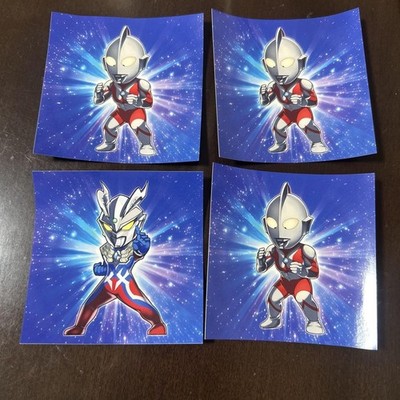 Ultraman Ultraman Stickers 4 sheets | eBay