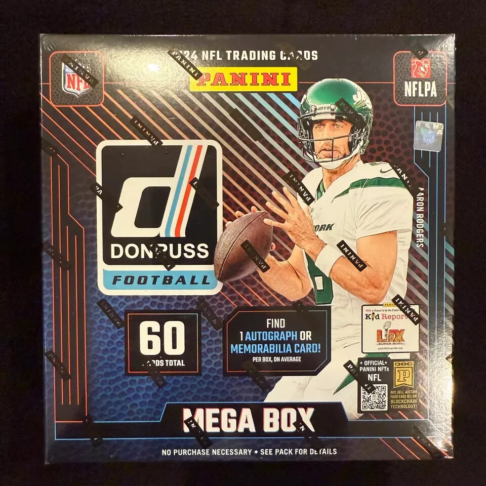 2024 PANINI DONRUSS NFL FOOTBALL MEGA BOX LOT (12 BOXES) SHIPS NOW 🚚🚚 ...