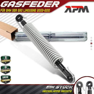 Gasfeder Zugfeder Federdämpfer Heckklappe Rechts für BMW 5er E60 ...
