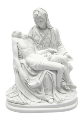 8.75" Pieta Jesus Mary Michelangelo Catholic Statue Church Figure ...