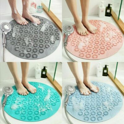 Duschmatte Rund Duscheinlage PVC Badezimmermatte rutschfest ...