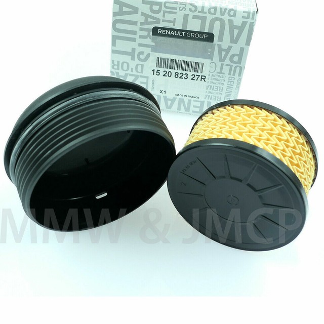 Oil Filter Housing Top Cover & Filter for DACIA Renault 152082327r ...