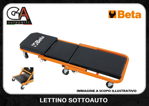 Lettino sottomacchina meccanico e sgabello 2 in 1 carrello sottoauto ...