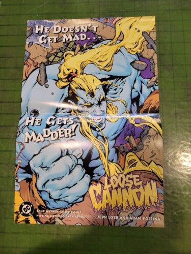 Loose Cannon DC Comics Promo Poster | eBay