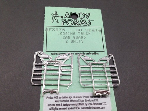 HO 1:87 Alloy Forms # 3075 Headache Rack for Logging Trucks/Trailers (2 ...