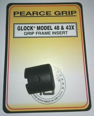 PEARCE GRIPS FRAME INSERT/PLUG FOR GLOCK MODELS 43X AND 48 | eBay