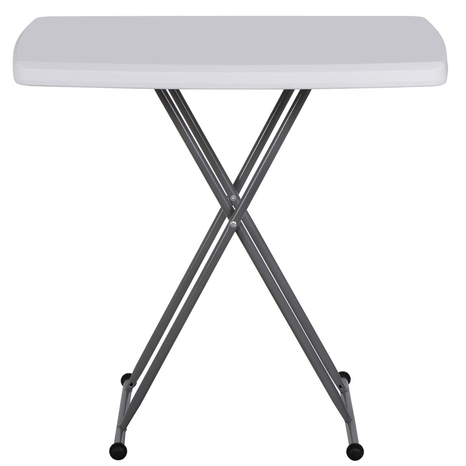 30 Inch Heavy Duty Rectangular Folding Table Dining Utility Table TV ...