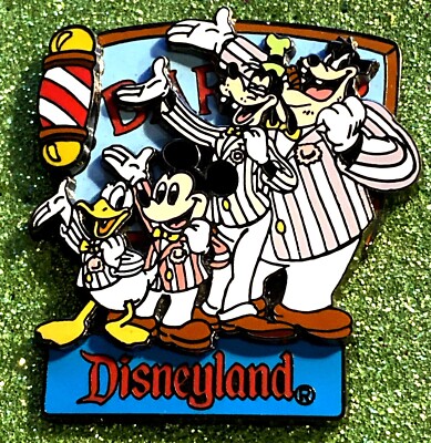 DISNEY DLR 2002 DAPPER DANS BARBERSHOP QUARTET MICKEY DONALD GOOFY PETE ...