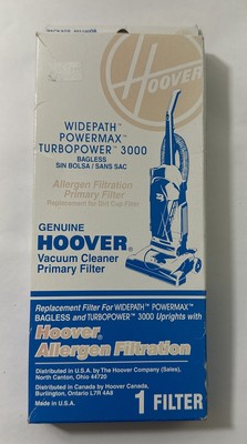 Hoover Vacuum Allergen Filtration Primary Filter Widepath Powermax ...