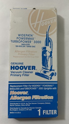 Hoover Vacuum Allergen Filtration Primary Filter Widepath Powermax ...
