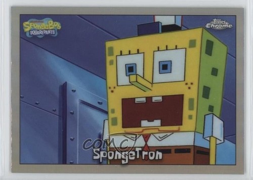2025 Chrome Spongebob Squarepants 25th Anniversary Refractor SpongeTron ...
