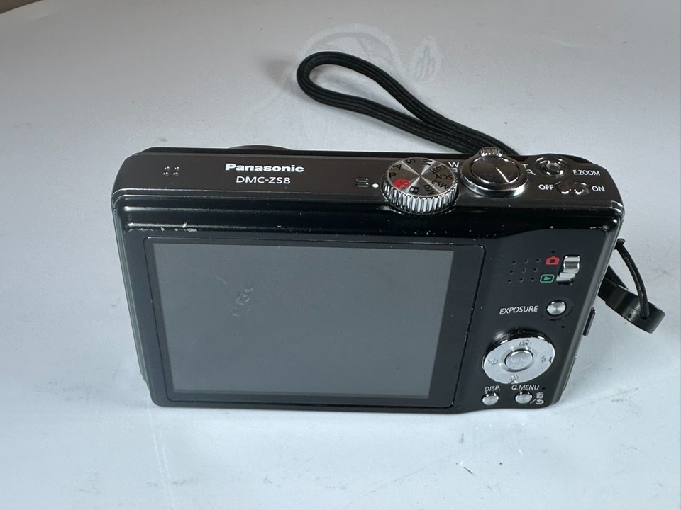 Used Panasonic LUMIX DMC-ZS8 14.1MP 16x Zoom Digital Camera Black | eBay