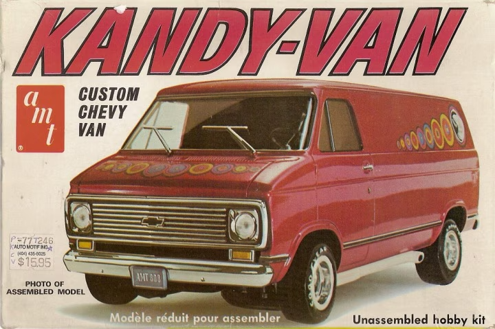 1/25 AMT 1975 CHEVY CANDY VAN | eBay