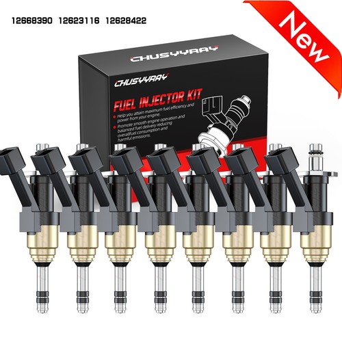 Set(8) Fuel Injectors For 2015-2017 Chevrolet Tahoe 5.3 L V8 #12656005 ...