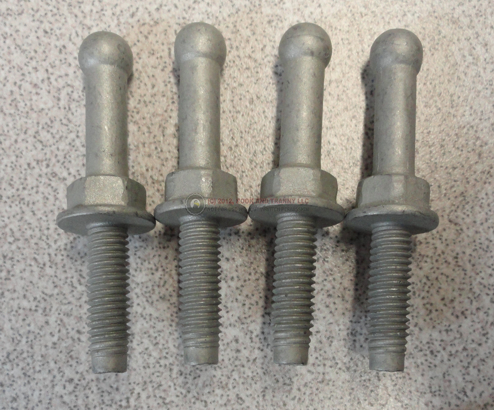 2005-2012 Corvette LS2 LS3 LS7 Engine Cover Mounting Studs Bolts 4-pcs ...