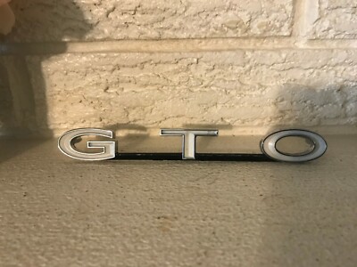 Vintage 1969 GTO Goat Fender Emblem | eBay