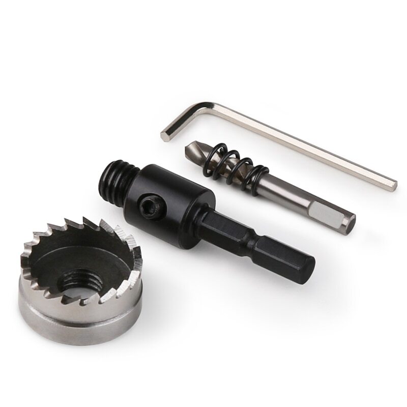 12-60mm HSS Metal Holesaw Stainless Steel Drill Bit Hole Saw Cutter ...