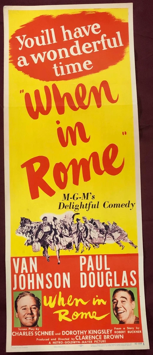 When In Rome Poster