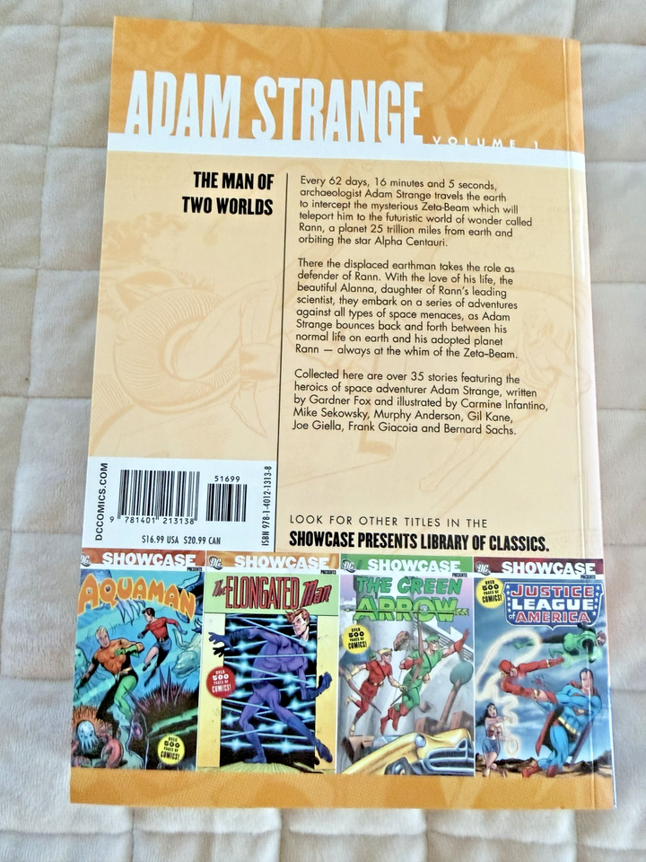 DC Showcase Presents Superman, Adam Strange and JLA TPBs (All Vol. 1's ...