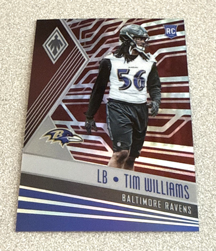 2017 Panini Phoenix RC Red #181 Tim Williams Ravens /299 | eBay