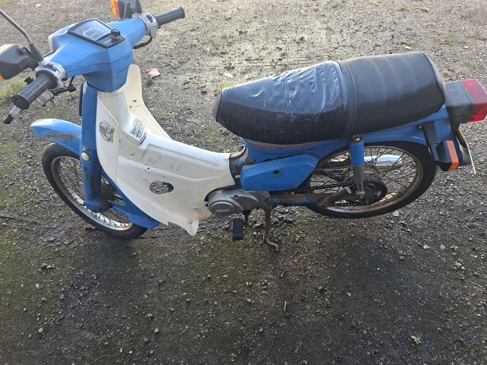 1986 Honda C50 la-g moped mot exempt cub c90 etc. | eBay UK