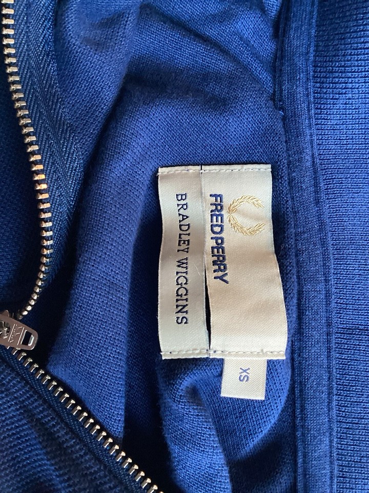 Fred Perry Bradley Wiggins Limited Edition Polo/Cycling Top XS | eBay UK