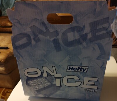 Hefty On Ice Cardboard Cooler | eBay