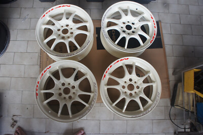 15" JDM Mugen MF10 MF10L Wheels for Honda Civic CRX EF8 EK4 EG6 DC2 ...
