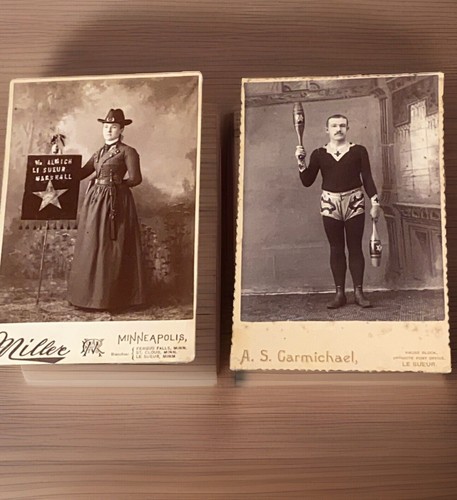 Lot Of 2 Boudoir/cabinet Cards Photos Circus/freak Show Vintage ! | eBay